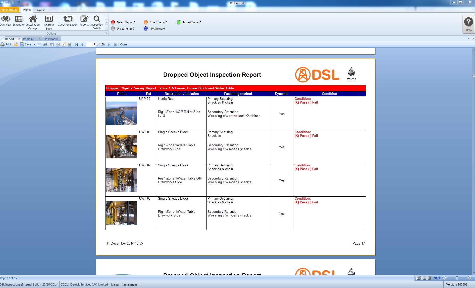 drops-report - Derrick Services (UK) Ltd